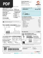 Sample MERALCO Electricity Bill | PDF