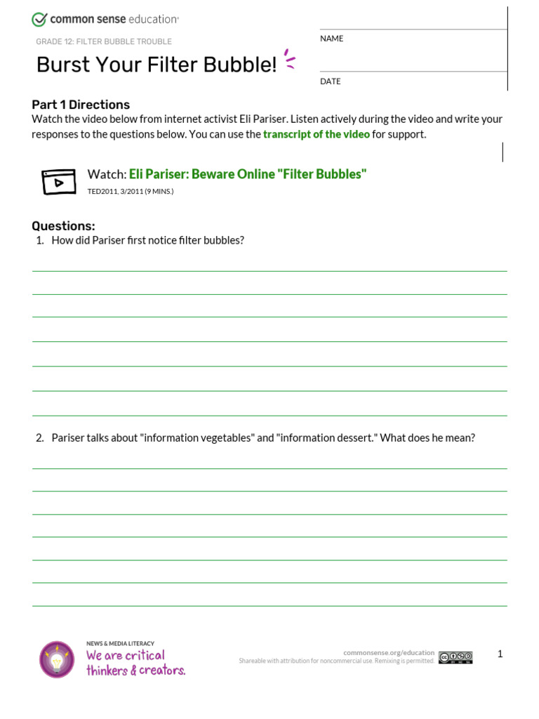 Understanding Filter Bubbles in Media | PDF | Cyberspace | Online Services