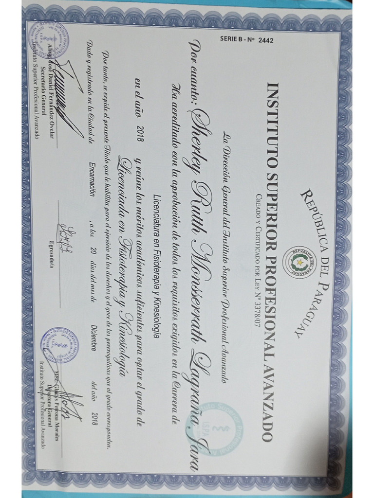 título Sherley lagraña | PDF