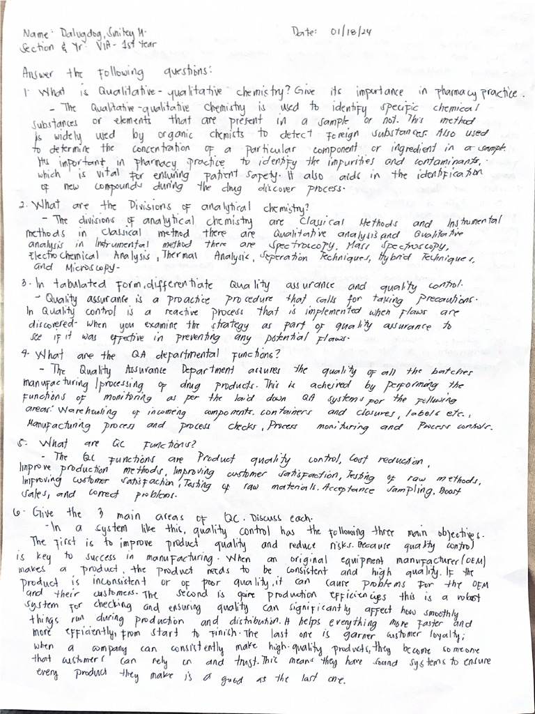 DALUGDOG- PHARM107-PRELIM-SW1 | PDF