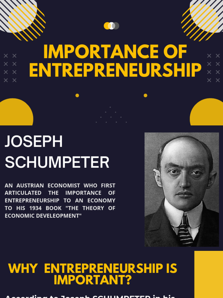 Importance of Entrepreneurship Explained | PDF