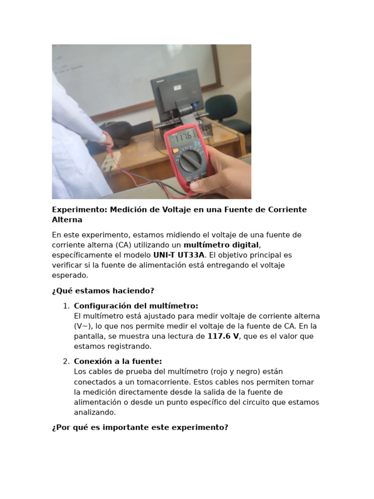 Experimento 2 | PDF