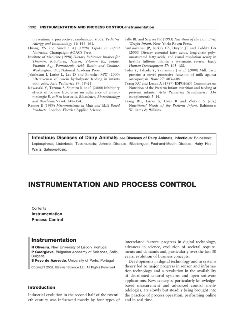 Instrumentation and Process Control - Instrumentation | PDF | Ethernet | Programmable Logic ...