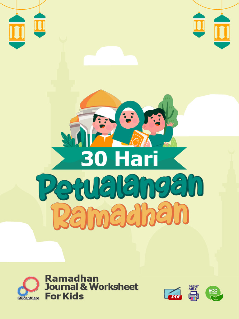 30 Days Ramadhan Worksheet For Kids by Studentcare - 250301 - 111518 | PDF