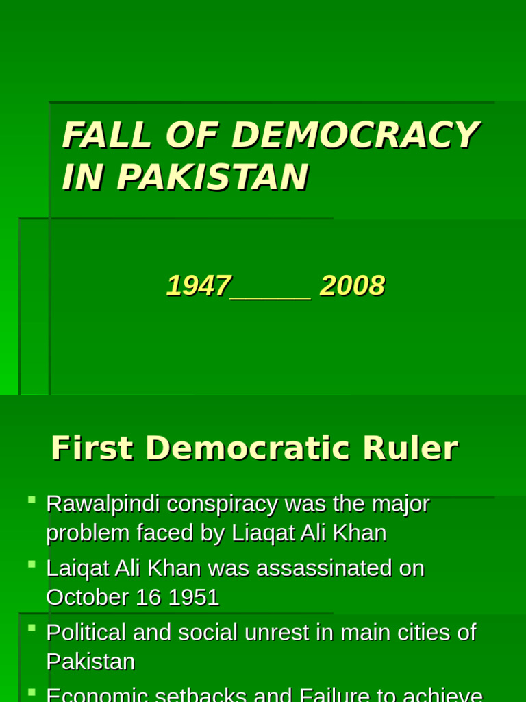 Fall of Democracy | PDF