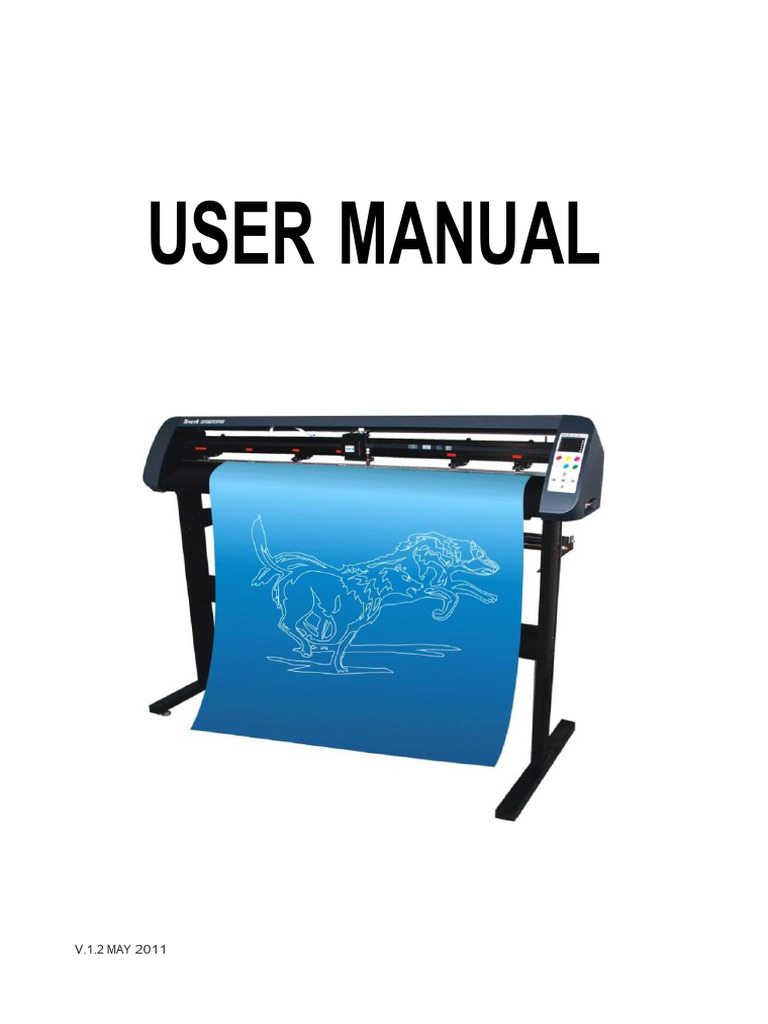 Contour Cutting Plotter User Manual | PDF | Bluetooth | Office Equipment
