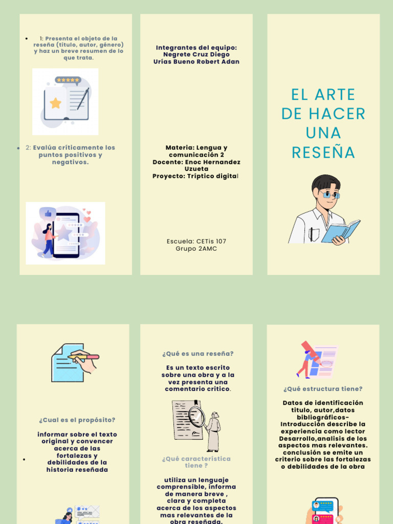 Proyecto Tríptico Digital | PDF | Comunicación humana