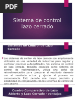 Sistema de Control en Lazo Cerrado | PDF | Sistema de control ...