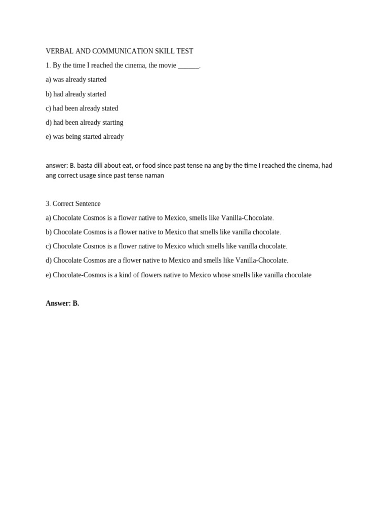 Verbal Communication Skills Cse Reviewer | PDF | Justice | Crime & Violence