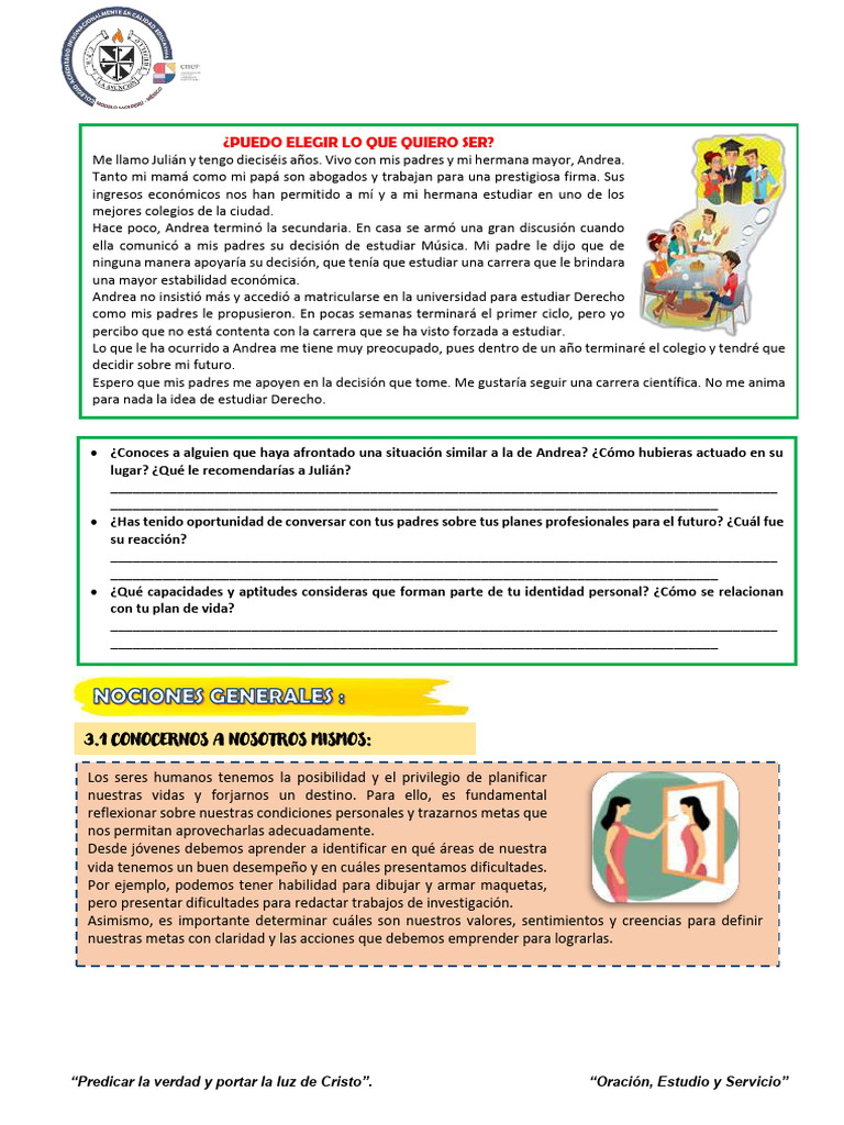 Ficha de Actividad de Aprendizaje n01 DPCC | PDF | Resiliencia psicológica | Motivación