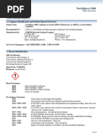 Turbidity Standard (Formazin), 4000 NTU: Safety Data Sheet | PDF ...