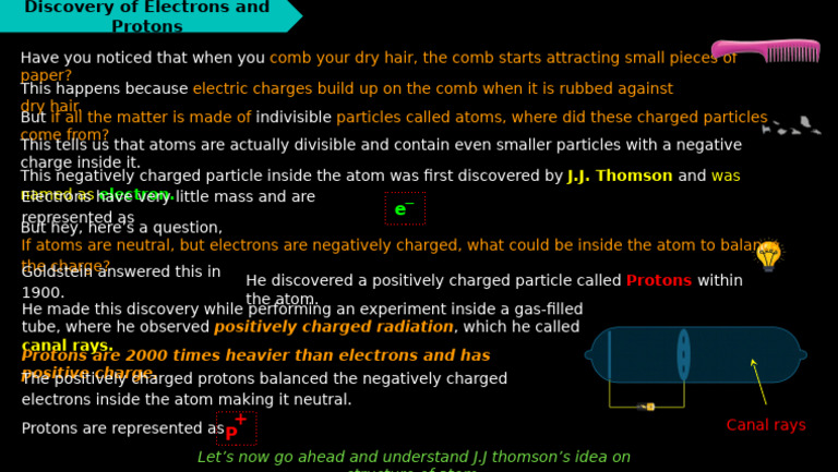 Discovery of Electrons | PDF