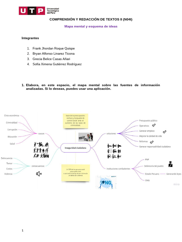 Formato Para Mapa y Esquema | PDF
