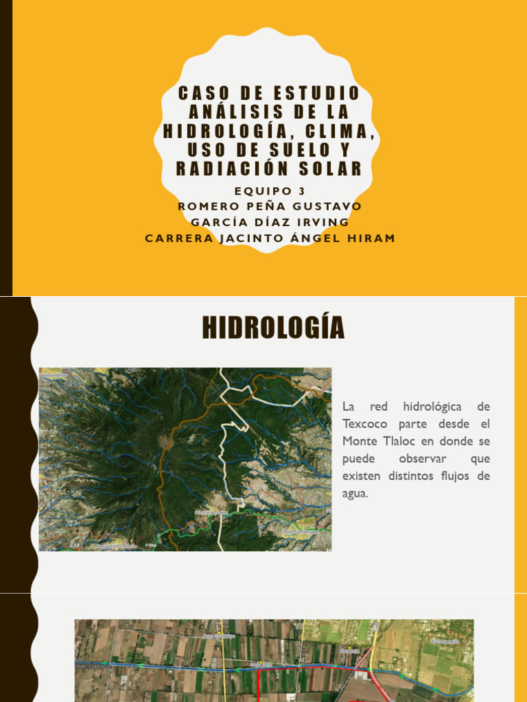 Hidrologia, Clima y Uso de Suelo | PDF