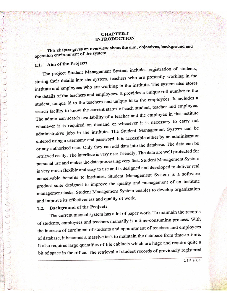 Student Record Management System | PDF