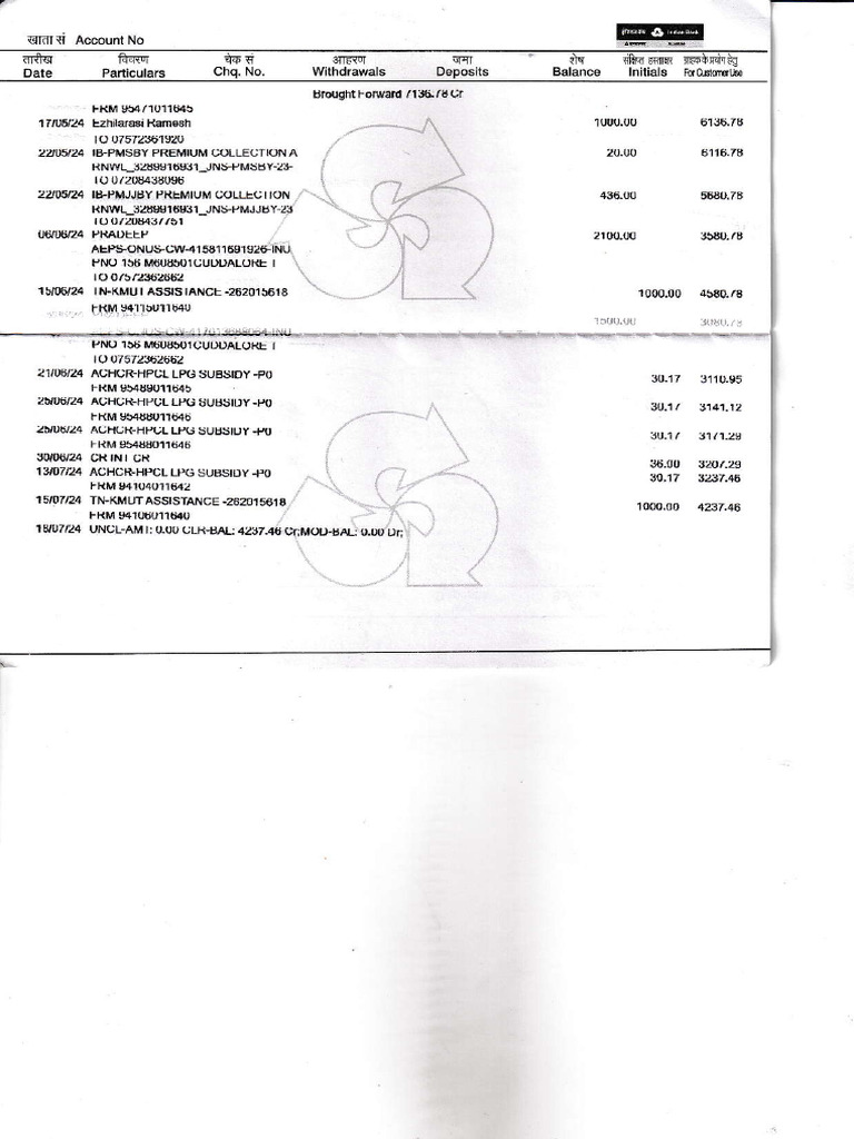 Bank Baak 2page | PDF