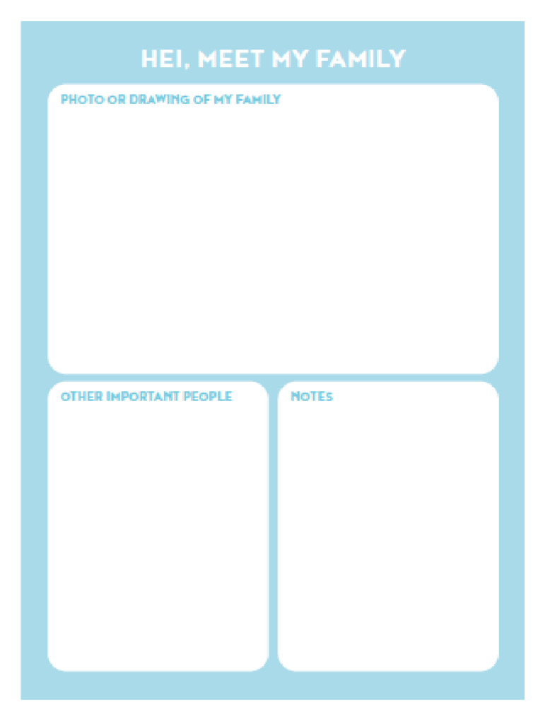 Meet My Family | PDF