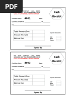 GCash Cash-In Form Template | PDF