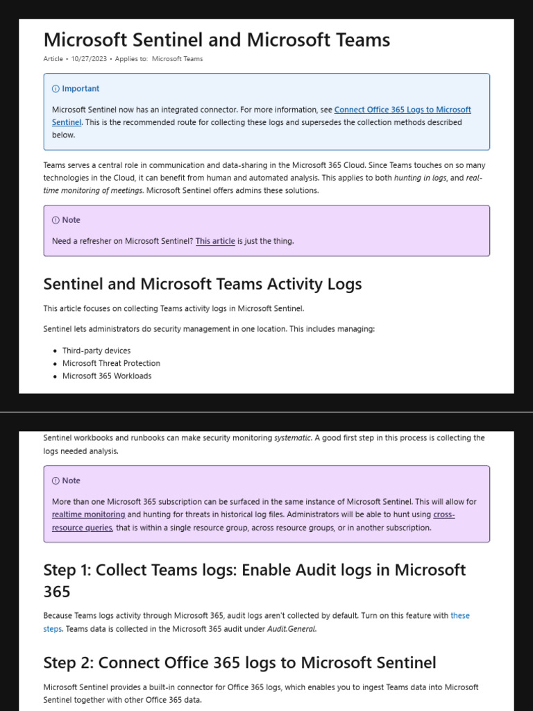 Microsoft Sentinel and Microsoft Teams - Microsoft Teams - Microsoft ...