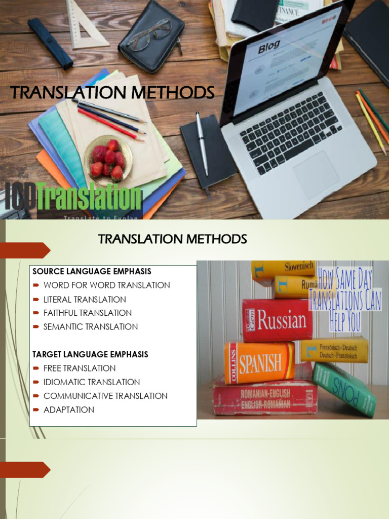Translation methods | PDF