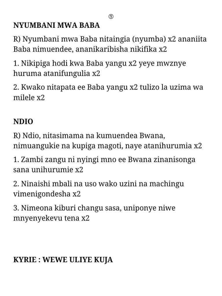 3ème Dimanche | PDF