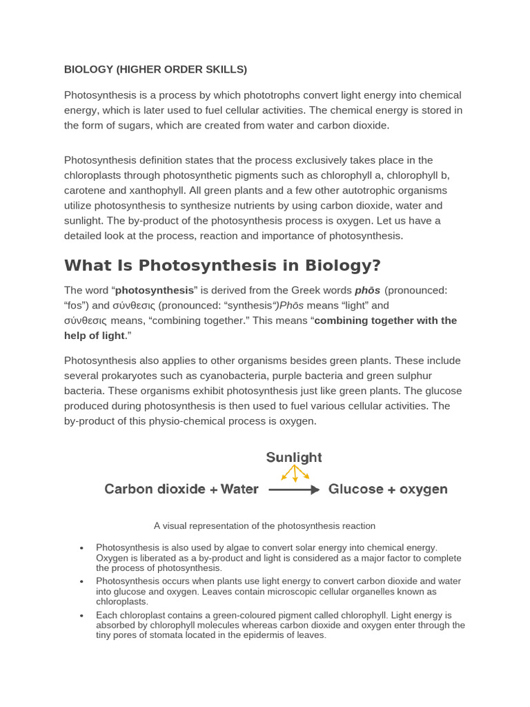 Photosyntheisi in Higher Plants | PDF | Photosynthesis | Nucleotides