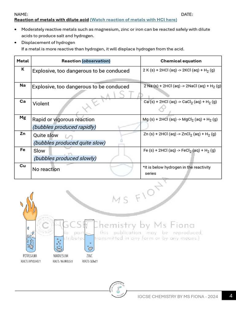 Kami Export - Lim Jia - Unit 13 - Part 2 | PDF | Redox | Chemical Reactions