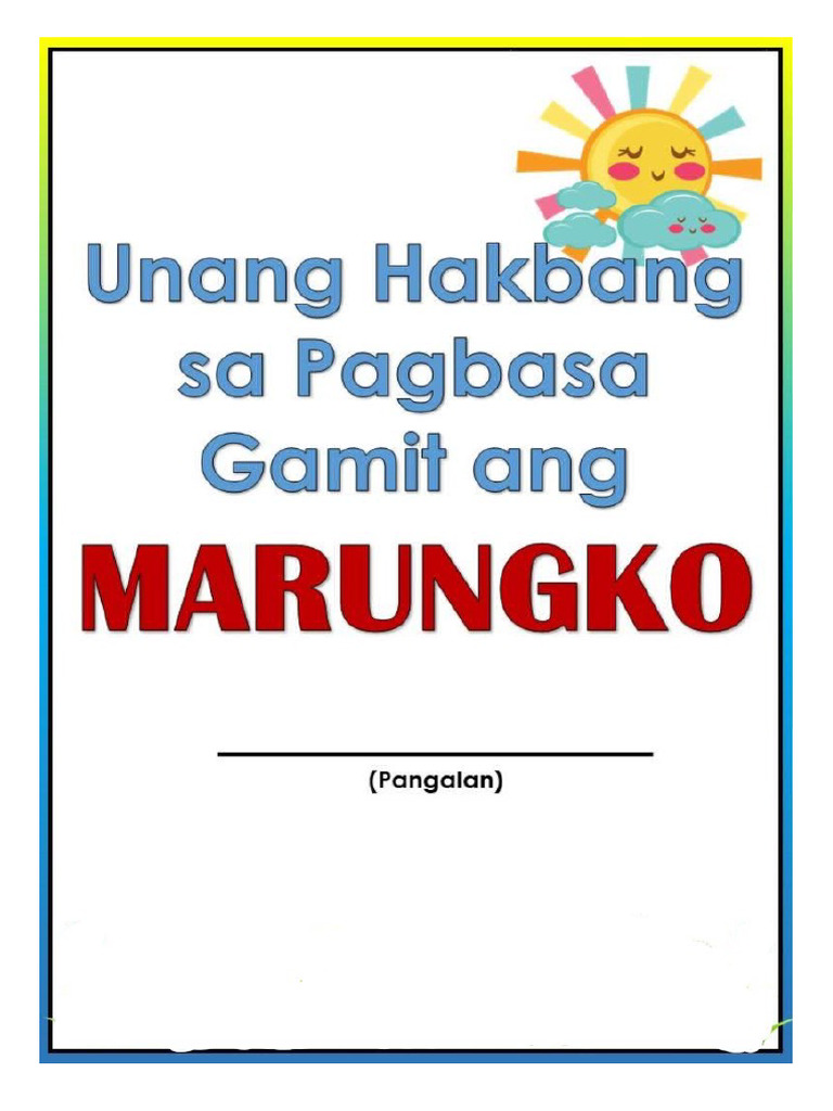 Unang Hakbang Sa Pagbasa | PDF