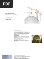 Steel Dome Structure Design Guide | PDF | Dome | Concrete