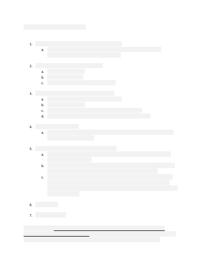 Company Problem Solving Outline | PDF