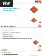 Hazard Assessment HIRAC Form Sample | PDF | Risk | Hazards