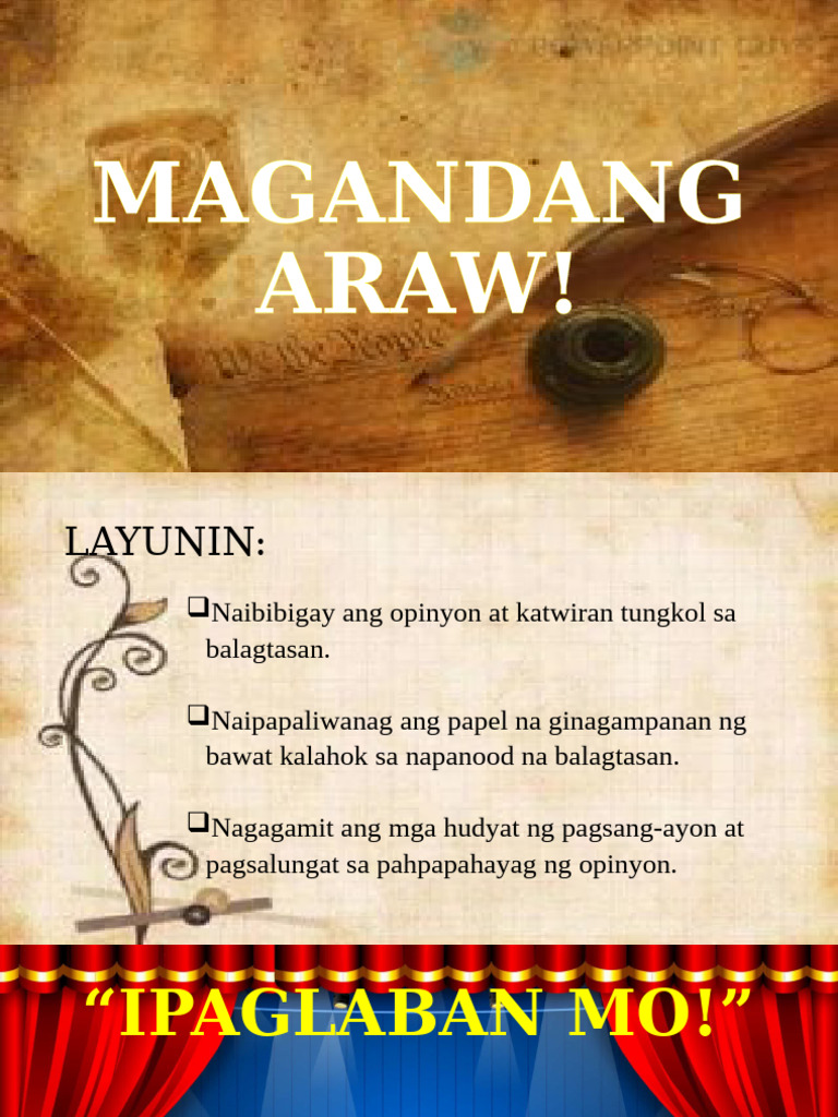 ARALIN-II-BALAGTASAN | PDF