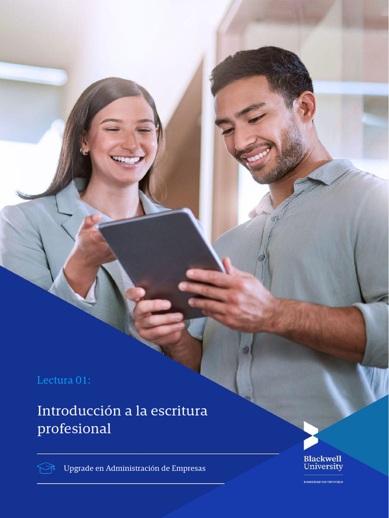 Lectura 01 Professional Writing in Business | PDF | Comunicación ...
