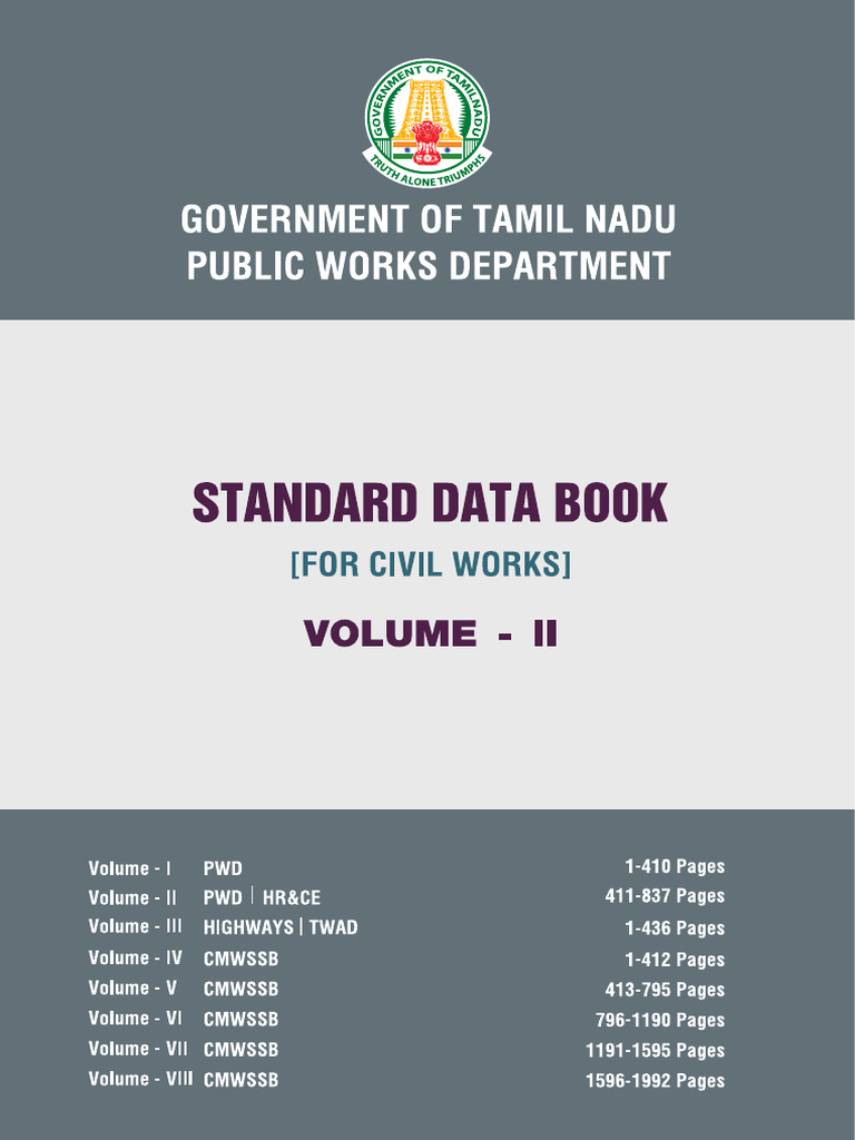 Vol II - PWD Book 12-3-2025 | PDF | Door | Concrete