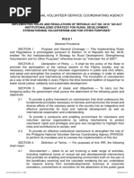 Implementing Rules and Regulations of Republic Act No. 11261, Otherwise ...