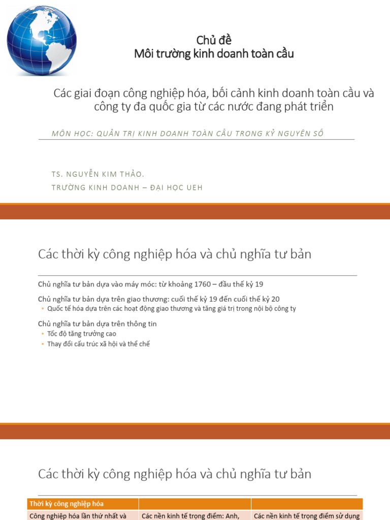 Topic 1 Boi Canh KDTC Va EMNCs | PDF