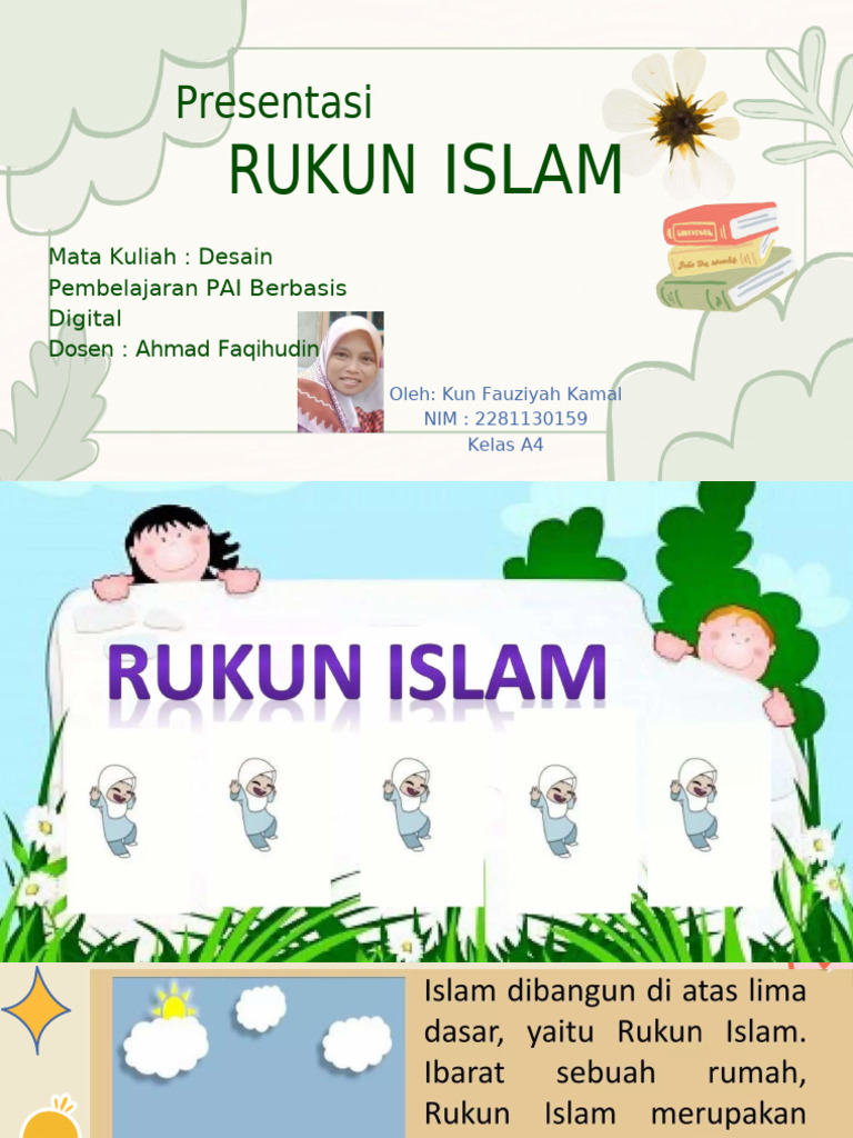 RUKUN ISLAM Tugas 3 - Compressed | PDF