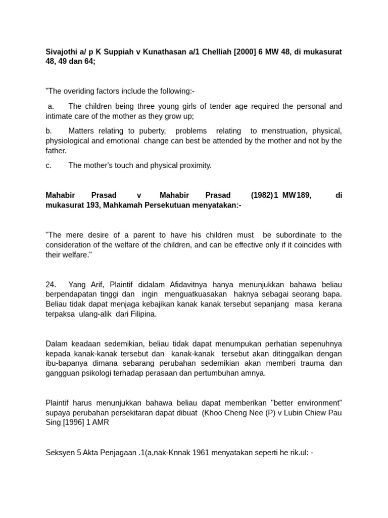 Case Law Research For Darwin and Alex | PDF