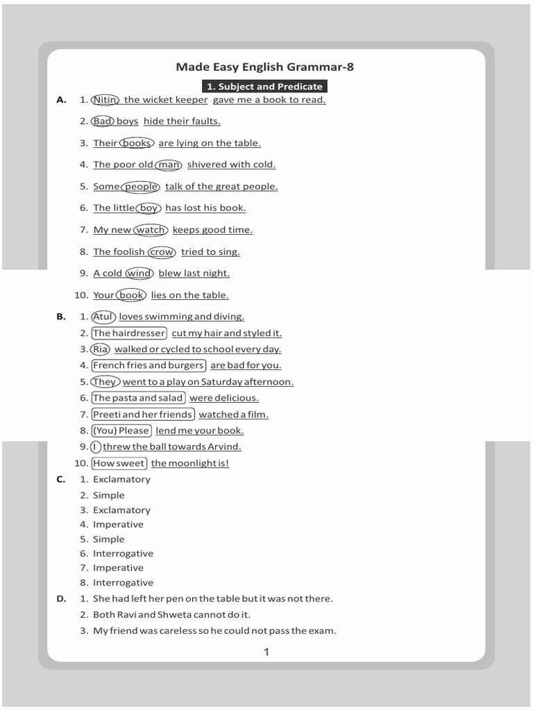 Made Easy English Grammer-8 | PDF | Cost Of Living | Adjective
