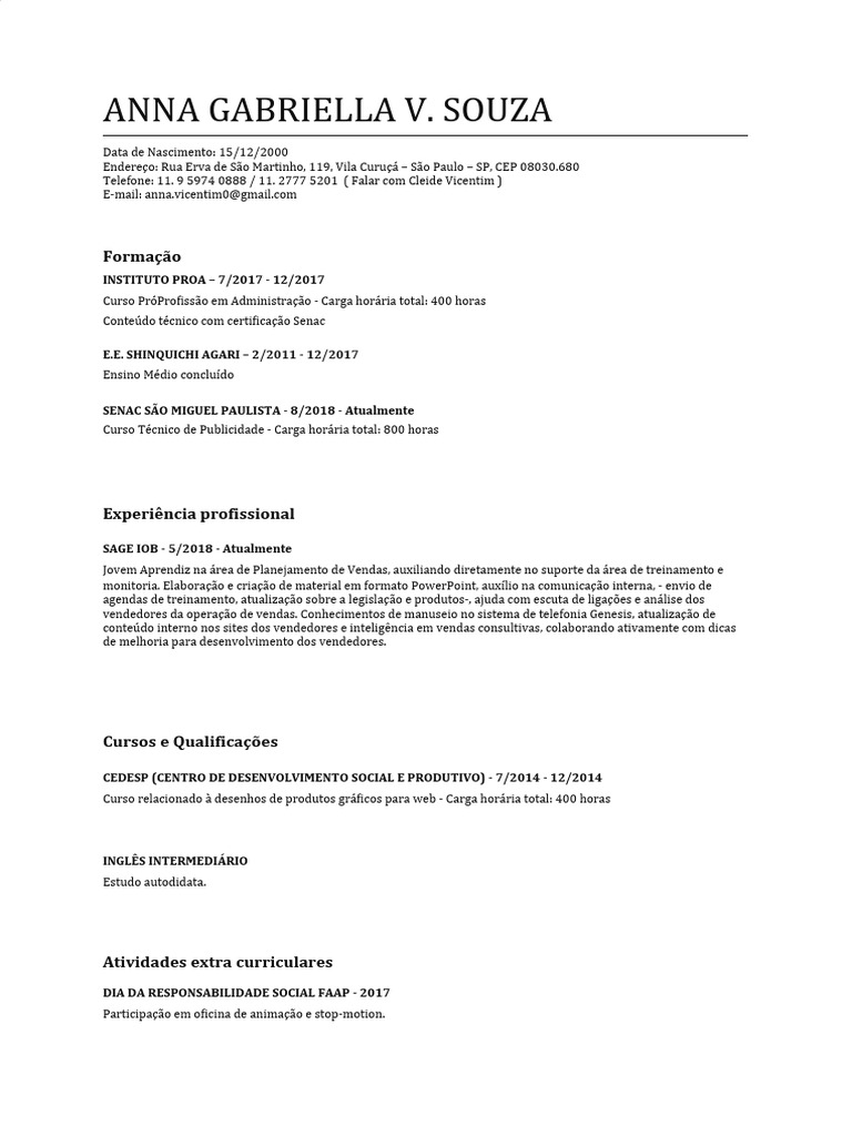 Anna Gabriella | PDF