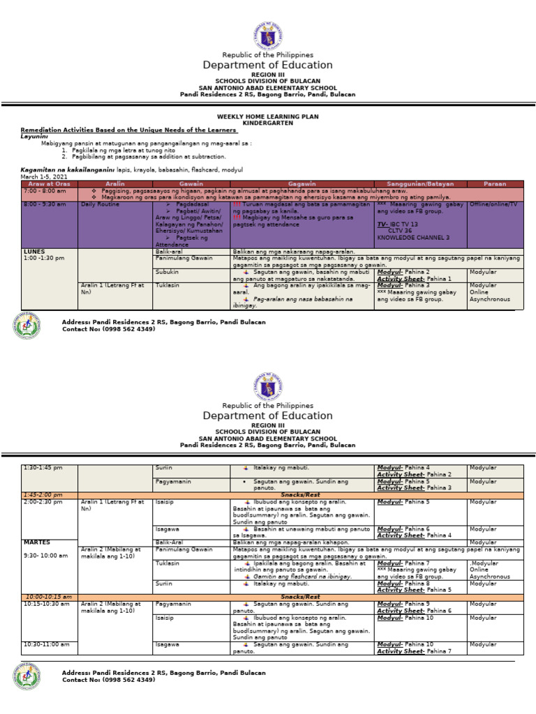 WHLP-Remediation | PDF