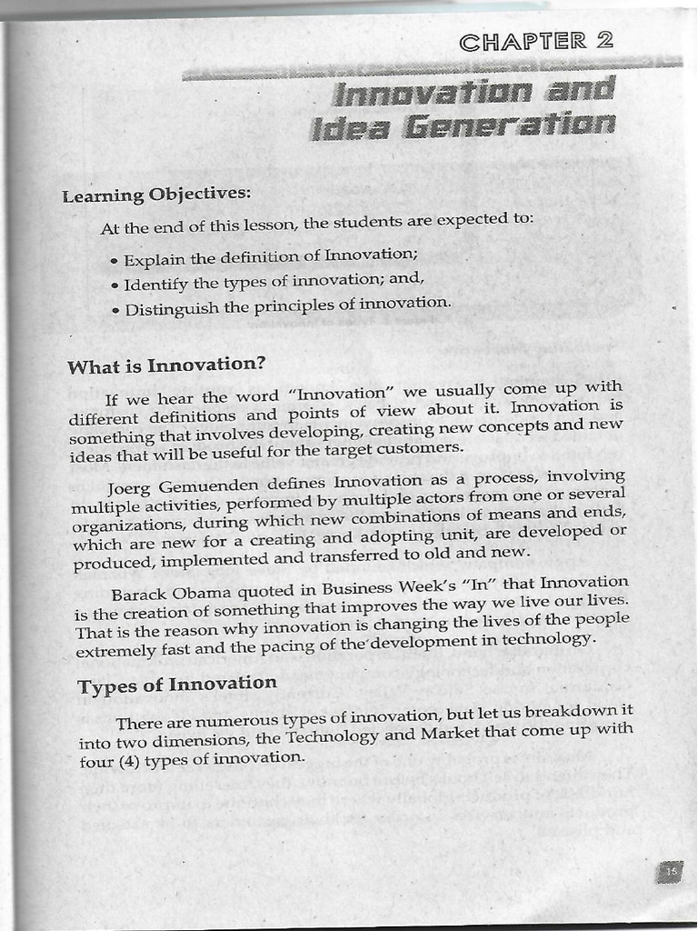 Techno Chapter 2 | PDF