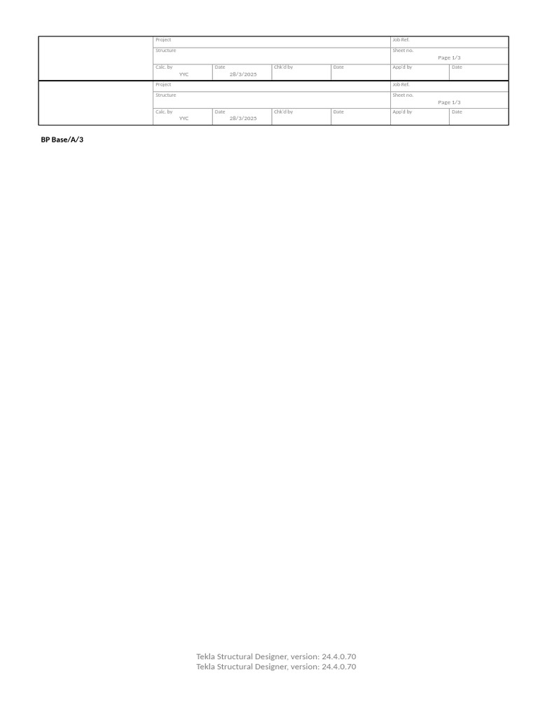 TNReady Baseplate Connection Summary | PDF