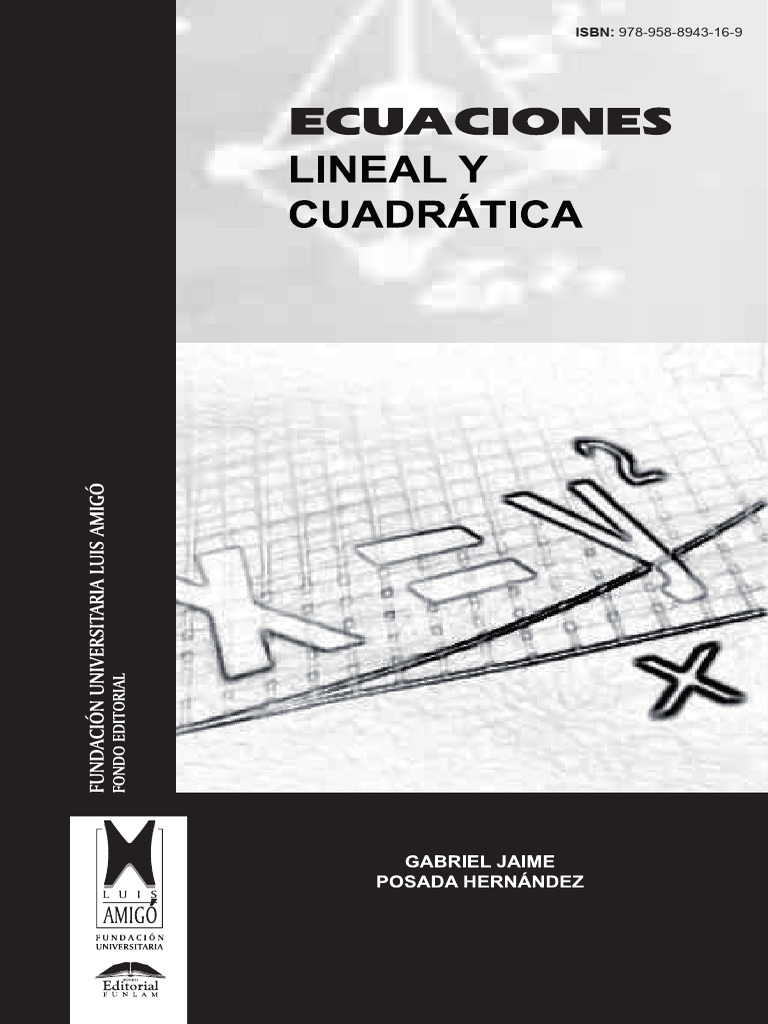 74 Ecuaciones Lineal y Cuadratica | PDF | Pendiente | Ecuaciones