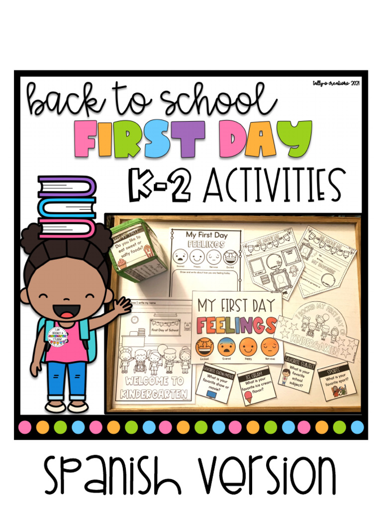 Back To SchoolActivities RegresoaclasesactividadesPrimerosDias-1 | PDF