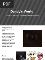 Goob: Character Overview in Dandy's World | PDF