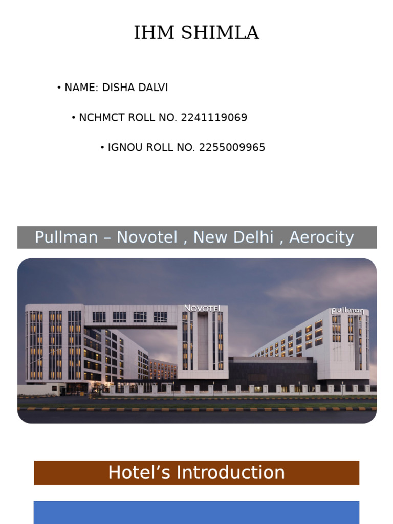 Presentation IHM 2023 | PDF | Restaurants | Indian Cuisine