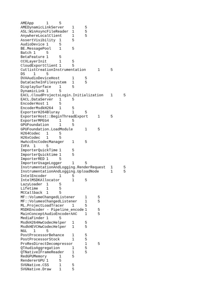 Trace Database | PDF