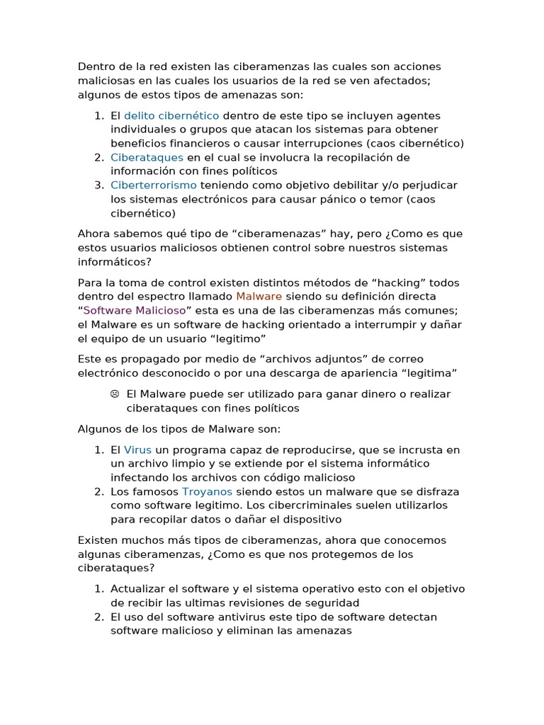 Ciber Seguridad - Artc-Cientifico | PDF | Malware | Virus de computadora