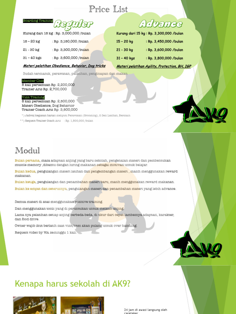 Profile and Price List AK9 | PDF